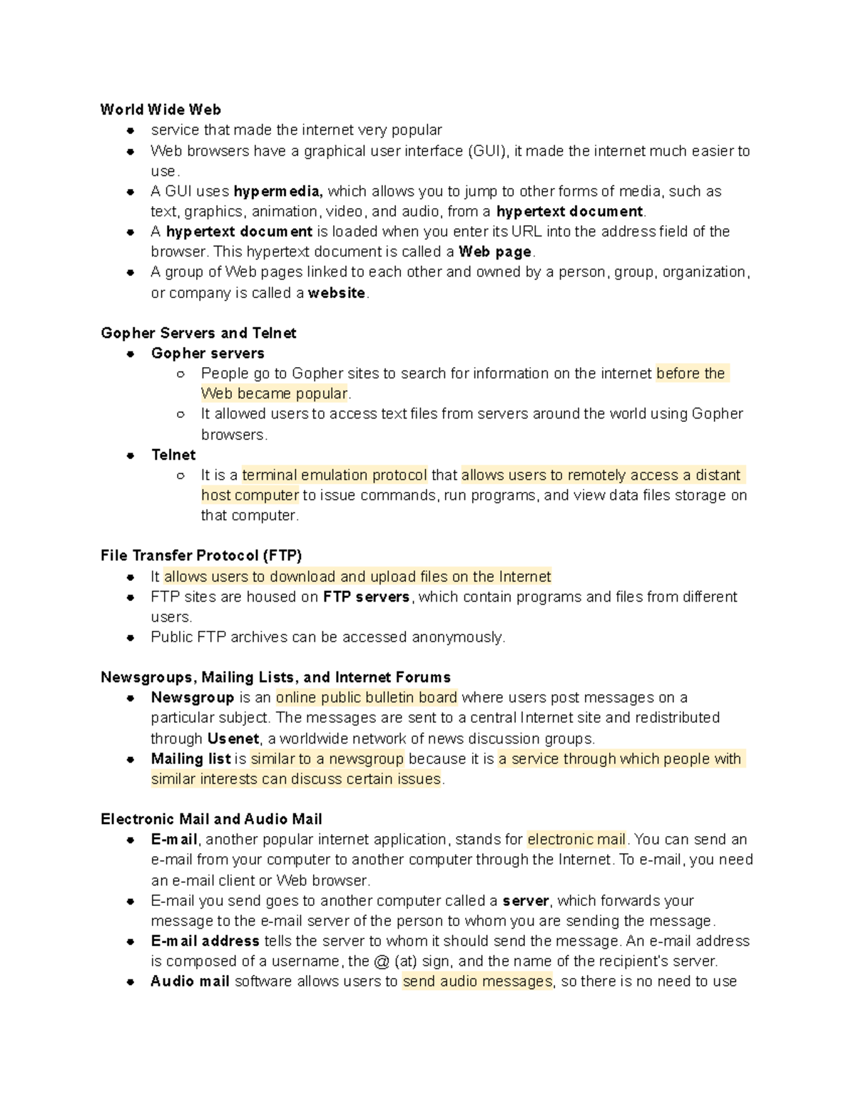 World Wide Web - World Wide Web service that made the internet very ...