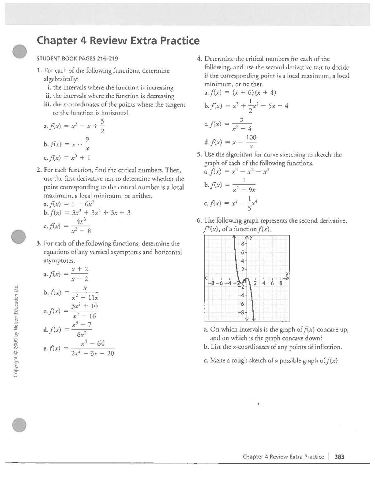 Unit 3 Review Extra - extrsa practice - Chapter 4 Review Extra Practice ...