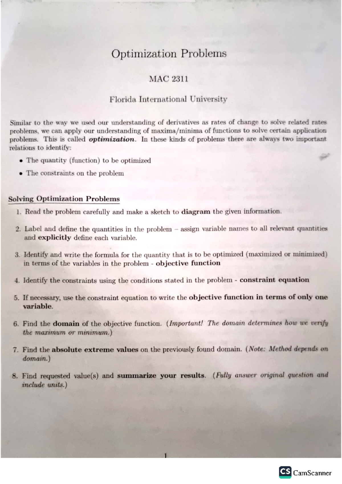 Cam Scanner 10-28-2023 15 - MAC 2311 - Studocu