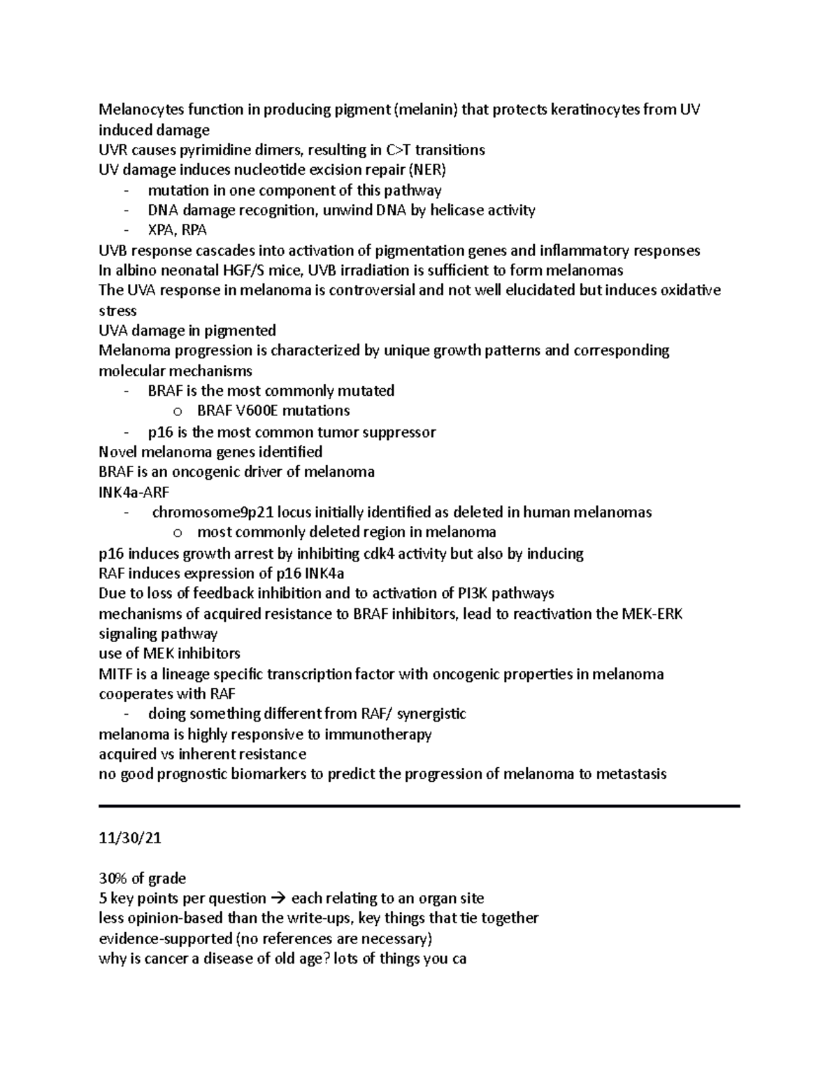 Skin Cancer - Professor Macleod - Melanocytes function in producing ...