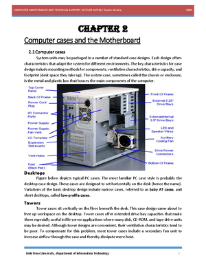 Revised Oosad Module 2020 - Ambo University, Woliso Campus School of Technology and Informatics ...