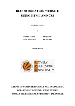 CSE326 Practicals 2 - Html project - CSE326 INTERNET PROGRAMMING LABORATORY Practical Links The ...