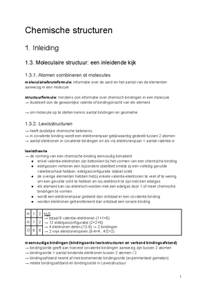 Werkcollege 3 structuurisomeren, chiraliteit en stereo-isomerie ...