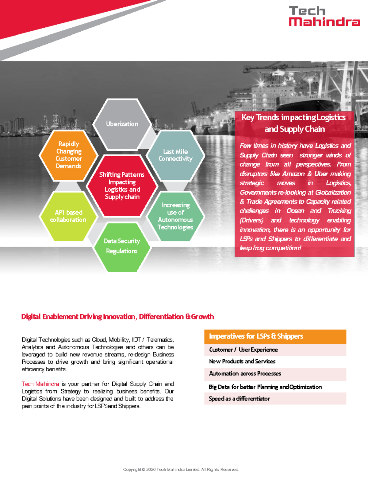 Tech M-brochure Digital-framework - Copyright © 2020 Tech Mahindra ...
