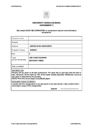 Report on Hirarc form individual assignment - Office Management and ...