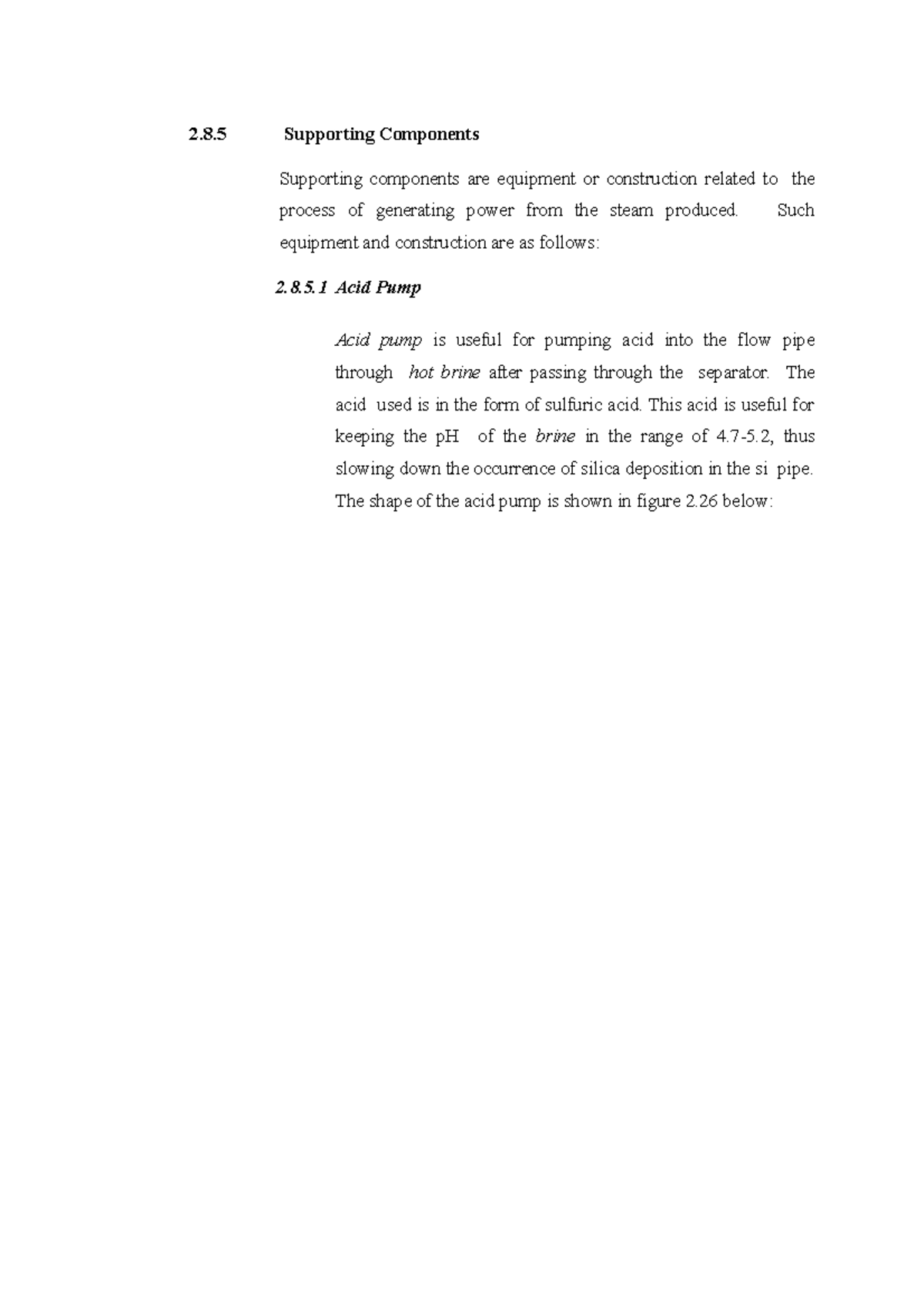 Supporting Components - 2.8 Supporting Components Supporting components ...