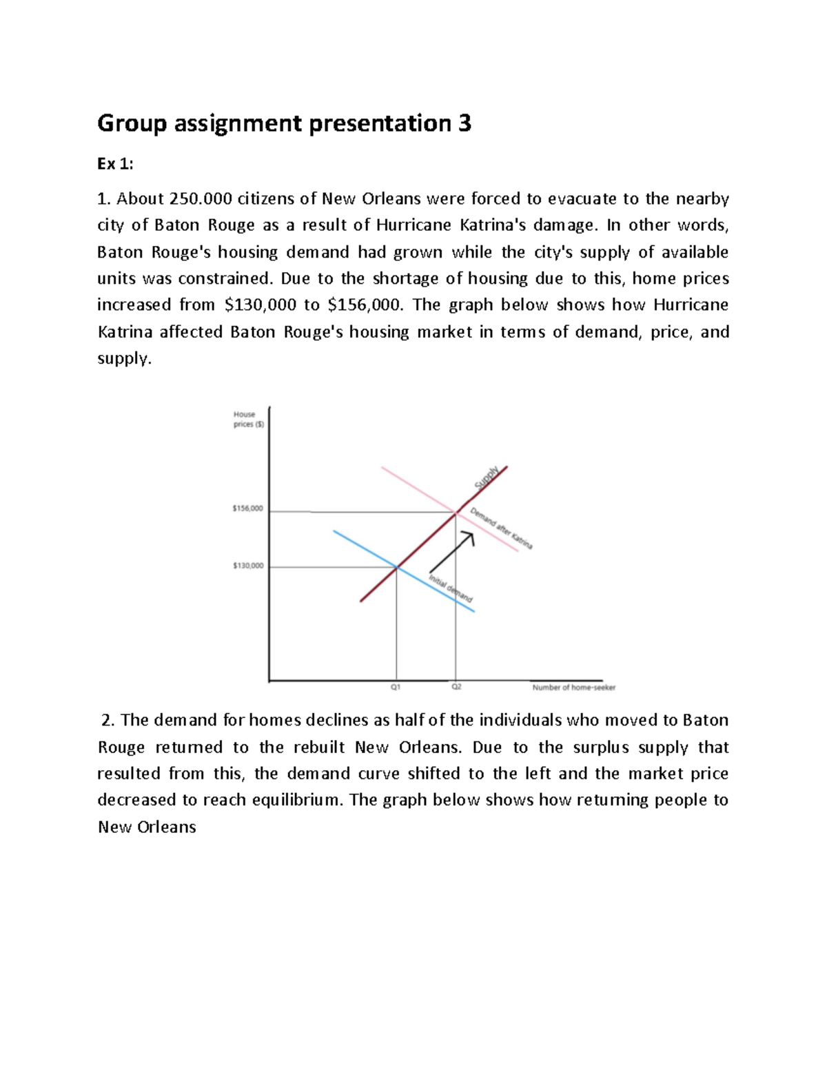 Homework lesson 3 group 2 - Group assignment presentation 3 Ex 1: About ...