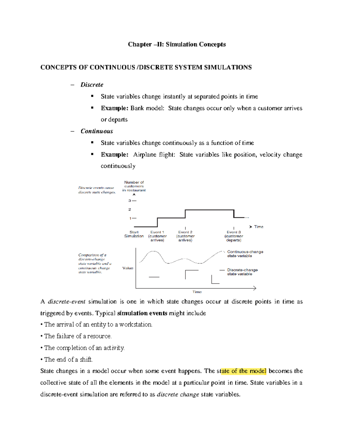 Chapter 2 ssm final - gggh - Chapter – II: Simulation Concepts CONCEPTS ...