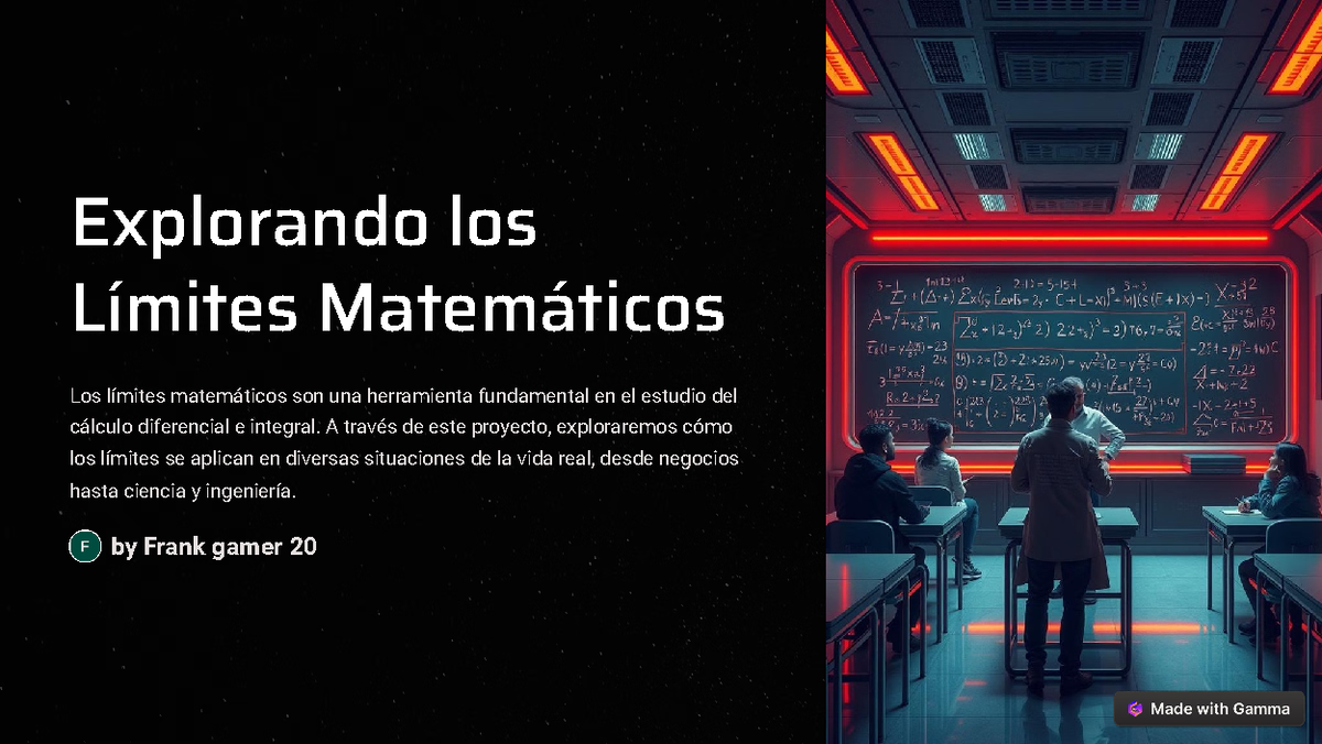 Explorando los Limites Matematicos - Explorando los Límites Matemáticos ...