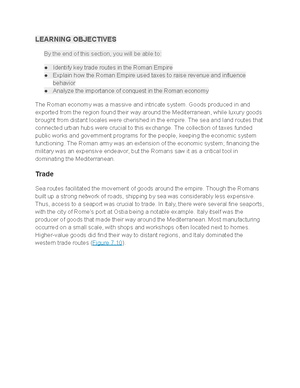 Egypt's New Kingdom - LEARNING OBJECTIVES By the end of this section ...