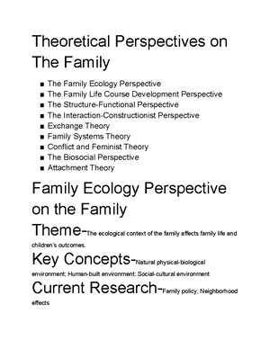 Interference of work and family life - The Interface of Work and Family ...