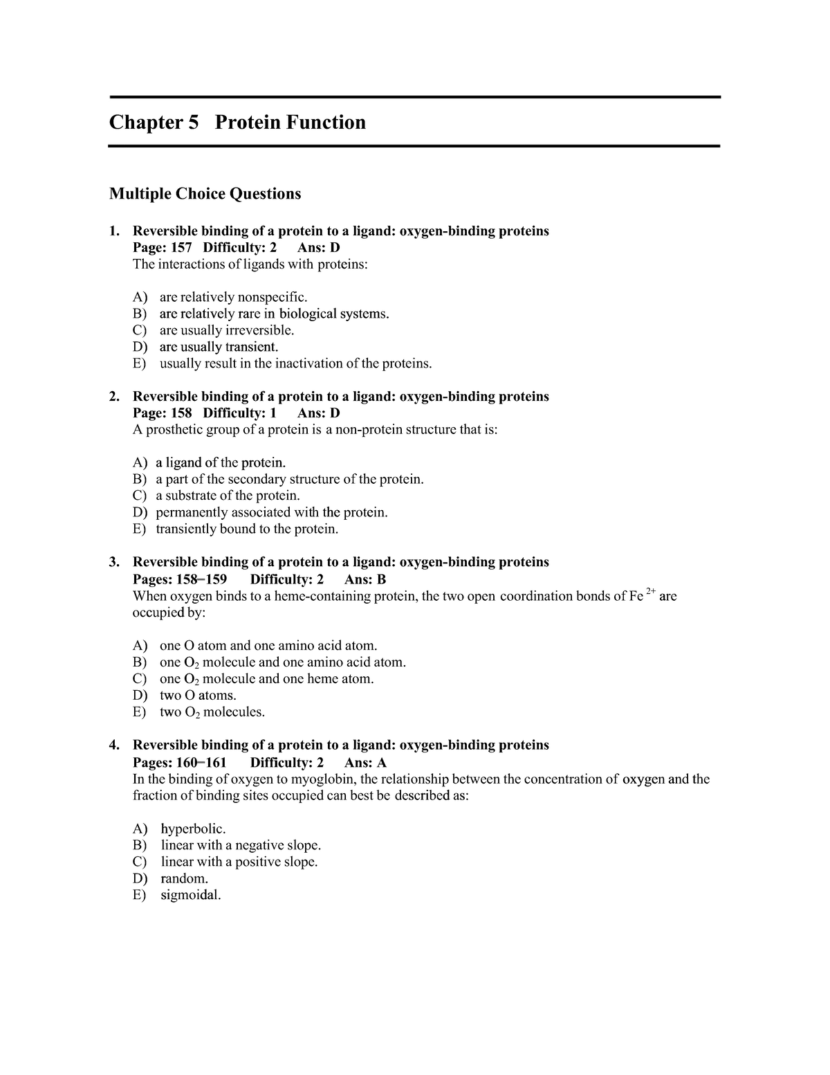 Qdoc - Multiple Choice and Short Answer Questions - Chapter Chapter 5 5 ...