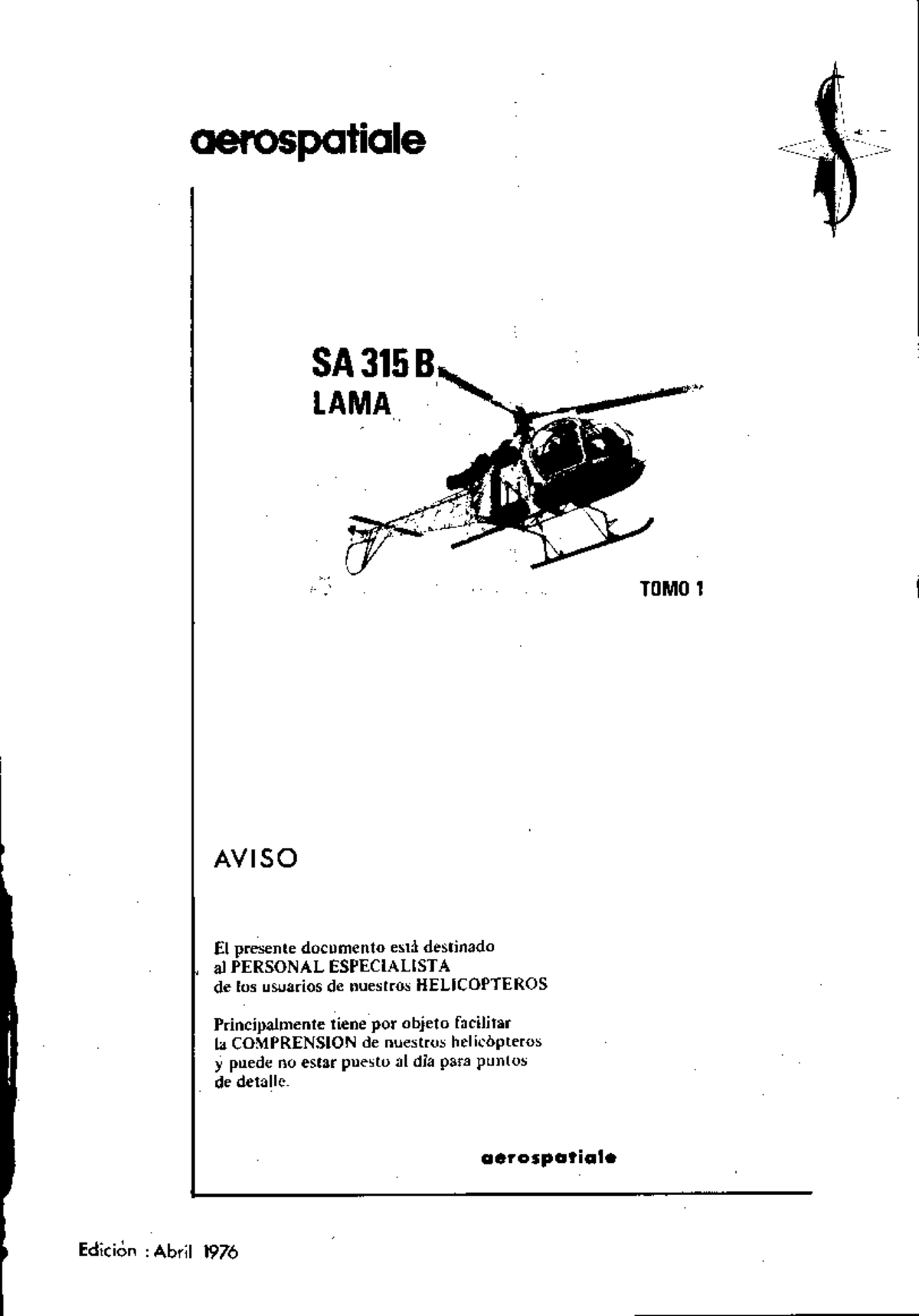 LAMA SA 315 B TOME 1 - Maquinas Herramientas - Studocu