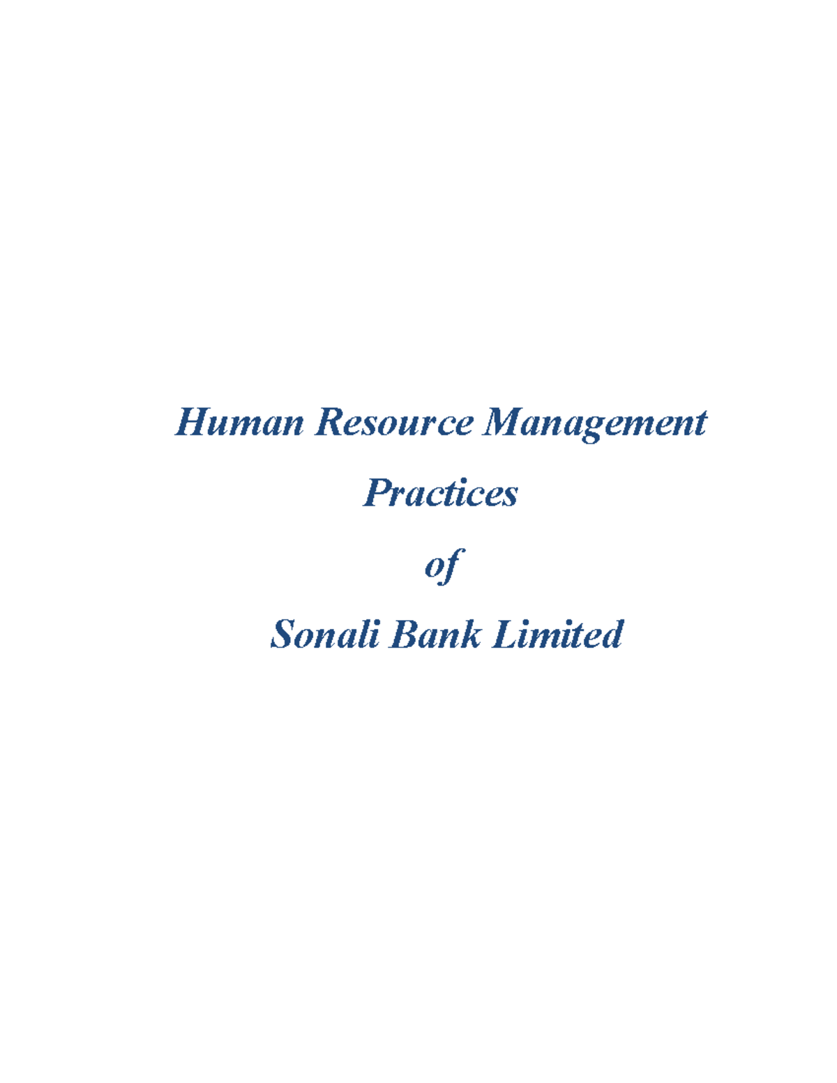 Merging Result-merged - Human Resource Management Practices of Sonali ...