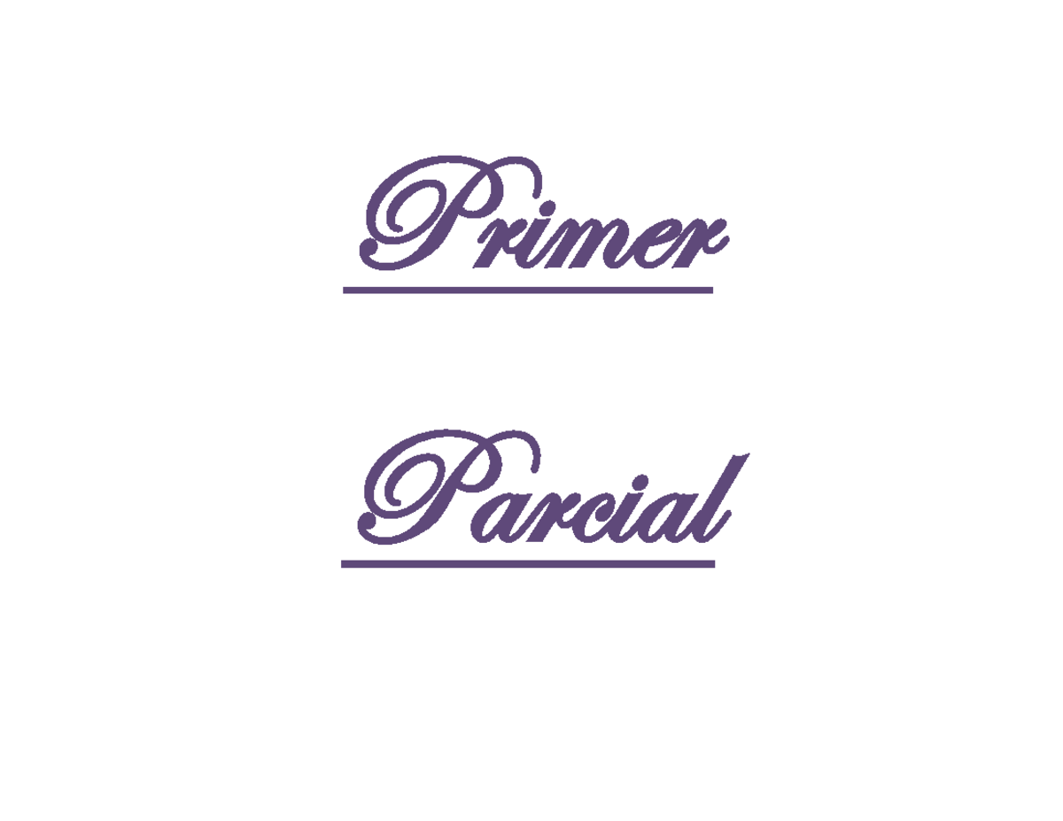 plan estudiantil - Primer Parcial CENTRO EDUCATIVO: DOCENTE: GRADO ...