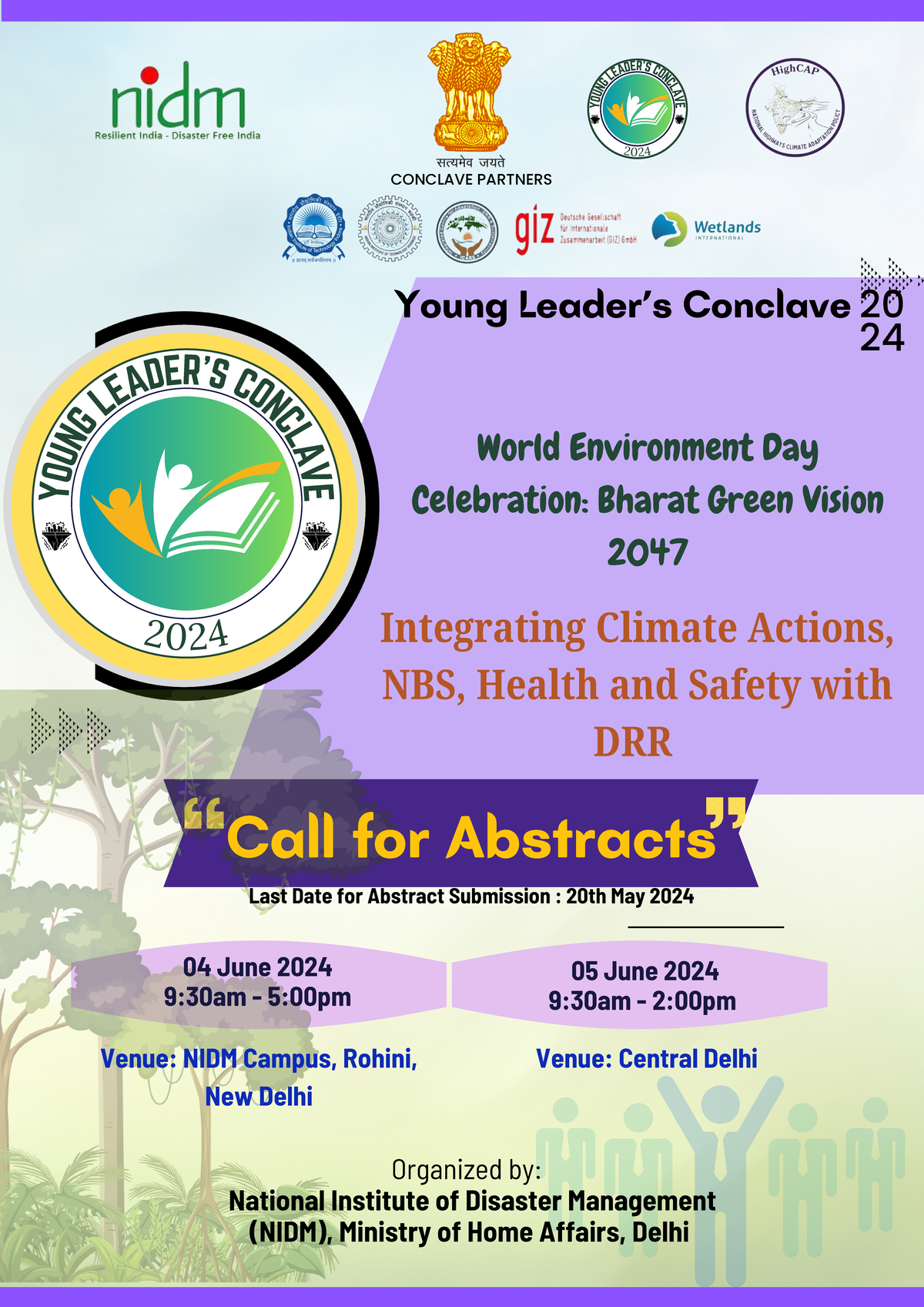 YLC - 05 June 2024 9:30am - 2:00pm Call for Abstracts Last Date for ...