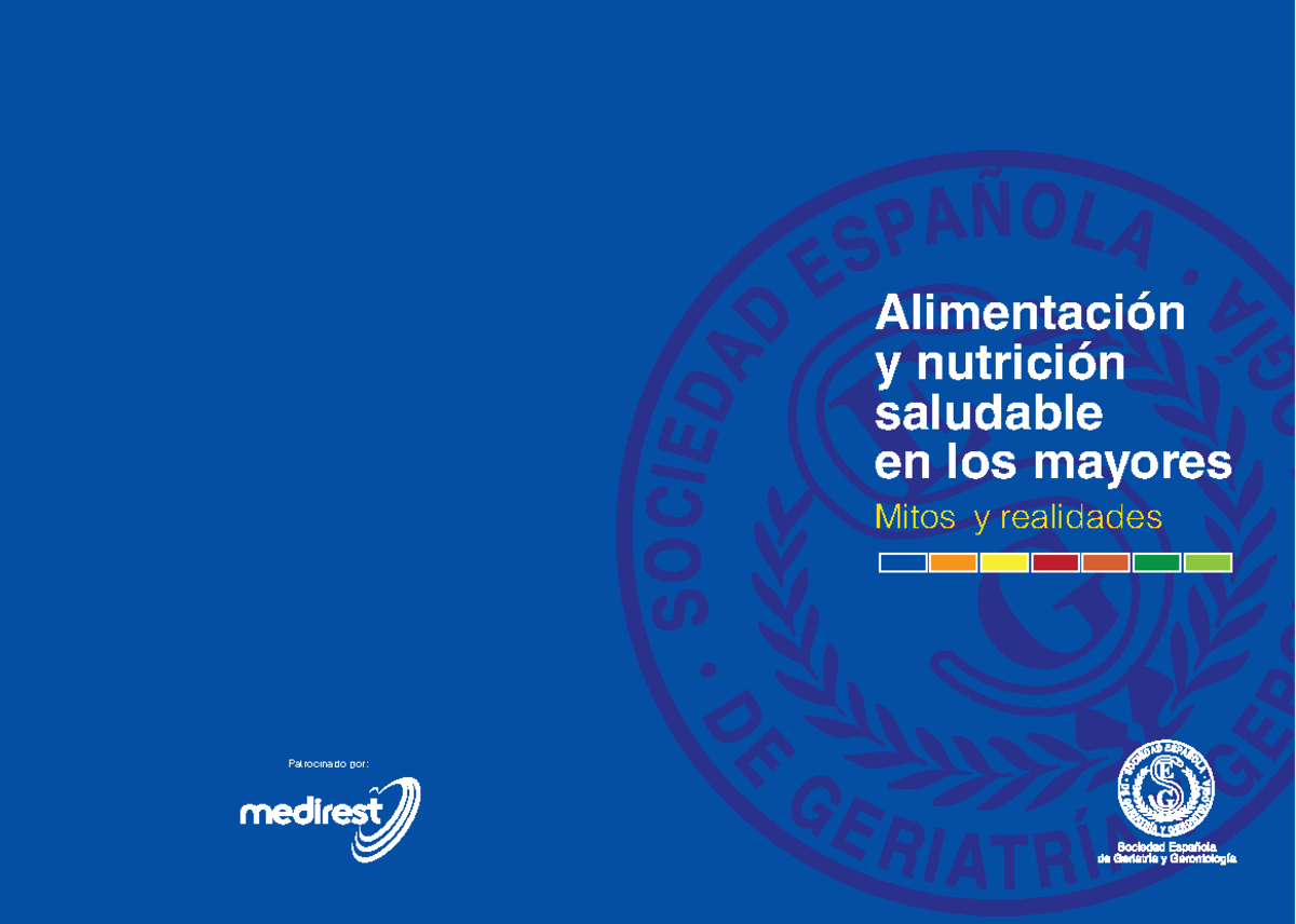 Alimentación y nutrición saludable en los adultos mayores Mitos y ...
