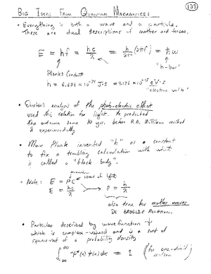 Lecture notes, lectures 54-77 - PHYS 232 - Studocu