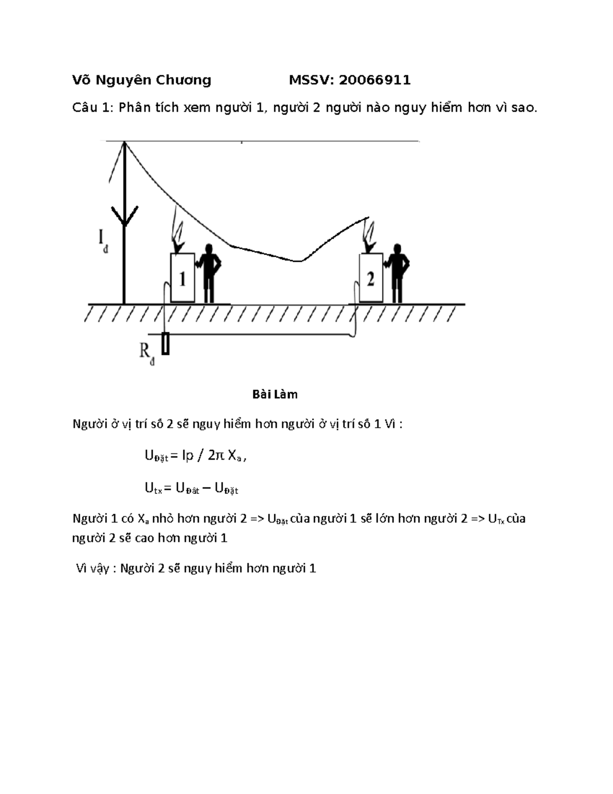 New Microsoft Word Document - Võ Nguyên Chương MSSV: 20066911 Câu 1 ...