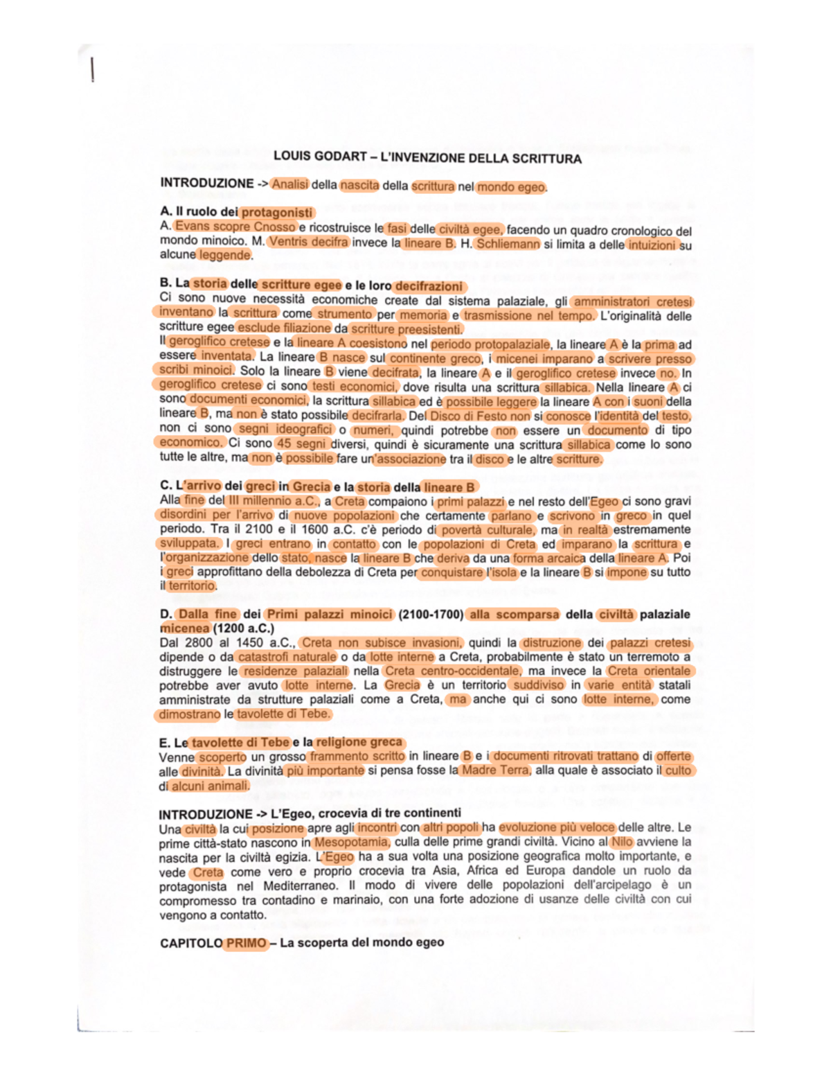 L'invenzione della scrittura - Comunicazione della scienza - Studocu