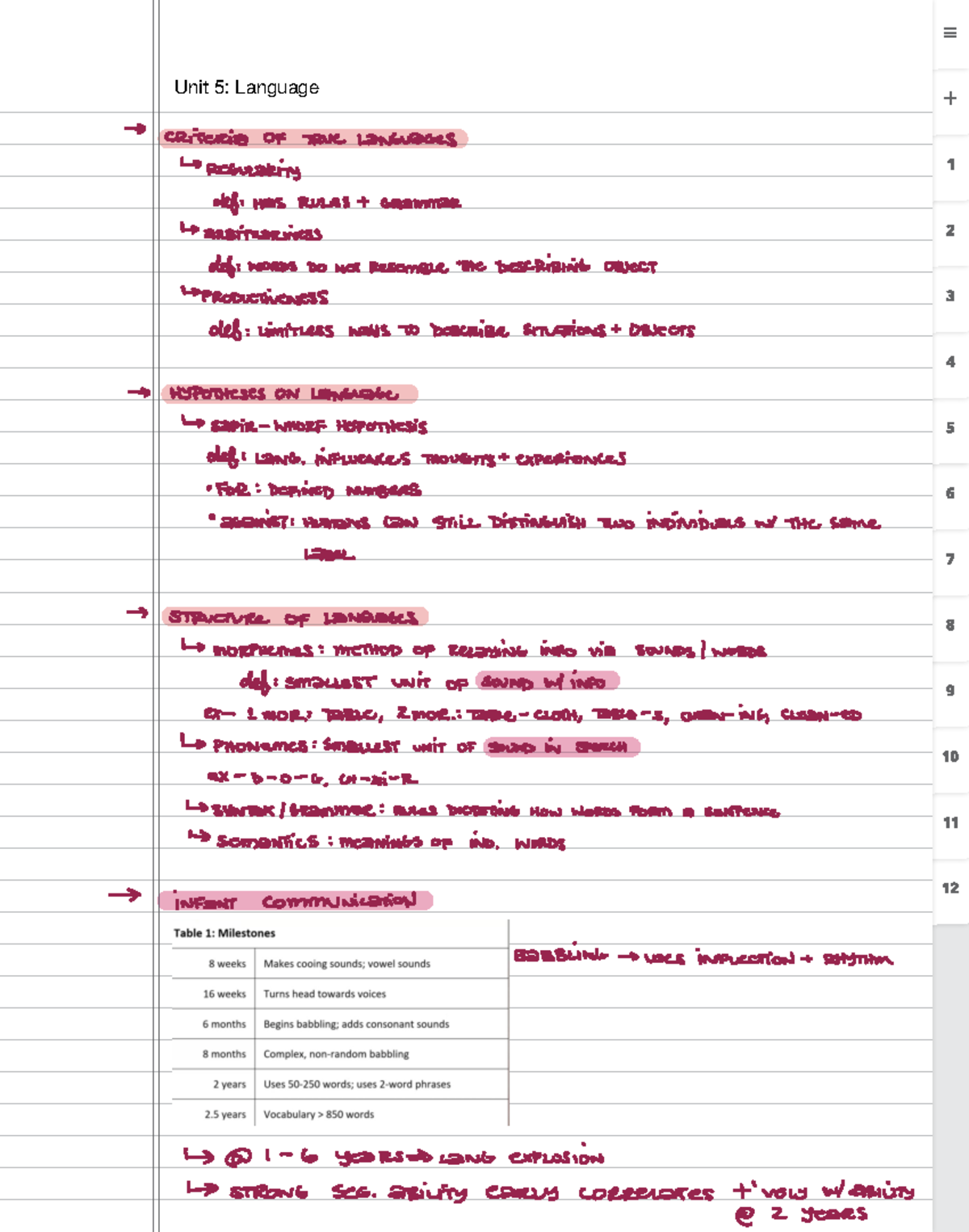 Unit 5. Language - Criteria Of True Languages Regularity def Has Rules ...