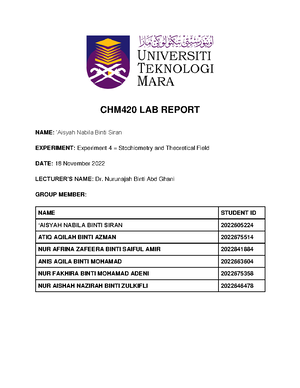 Chemistry-sk025-notes - Chemistry - Studocu