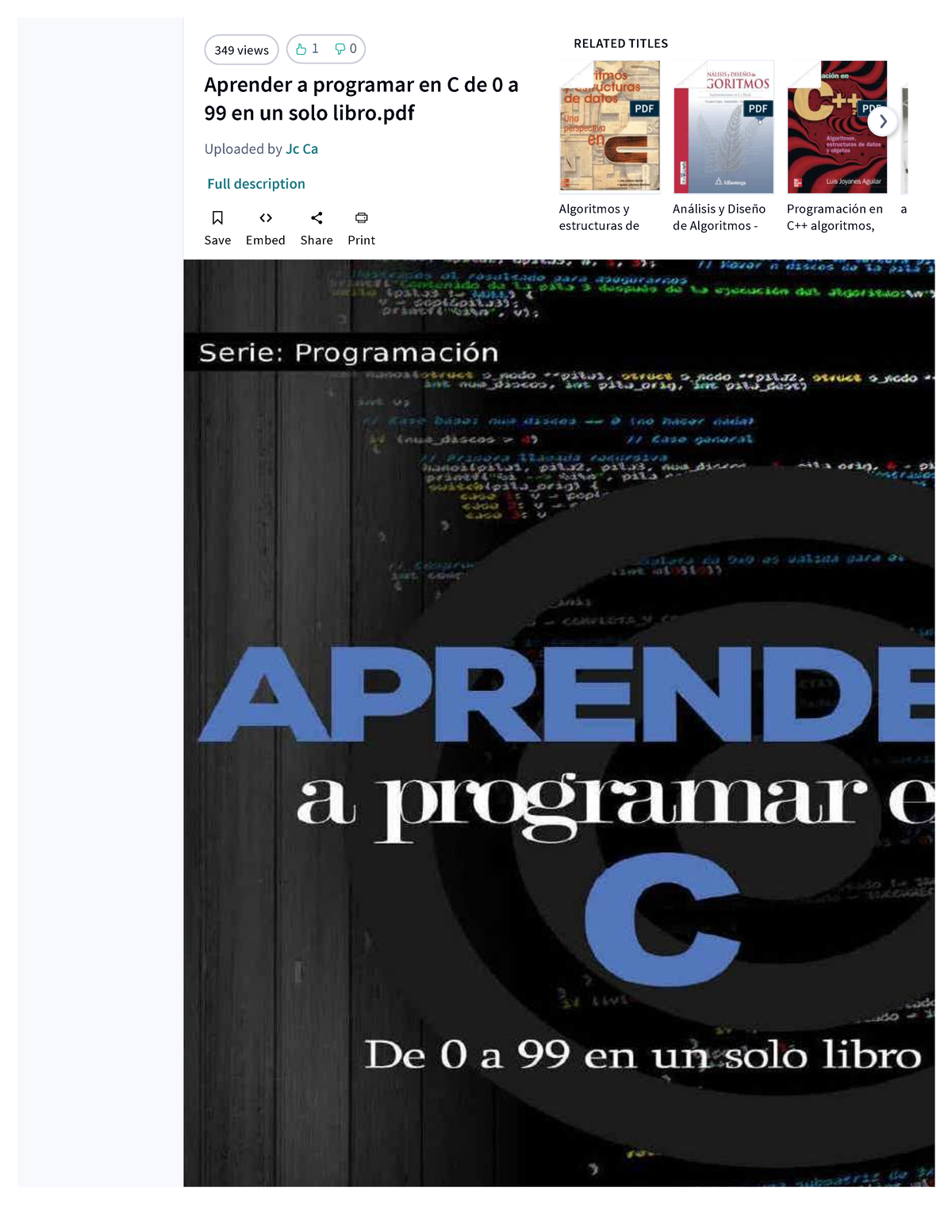 Libro - si a veces - Het Speechboekje - Aprender a programar en C de 0 ...