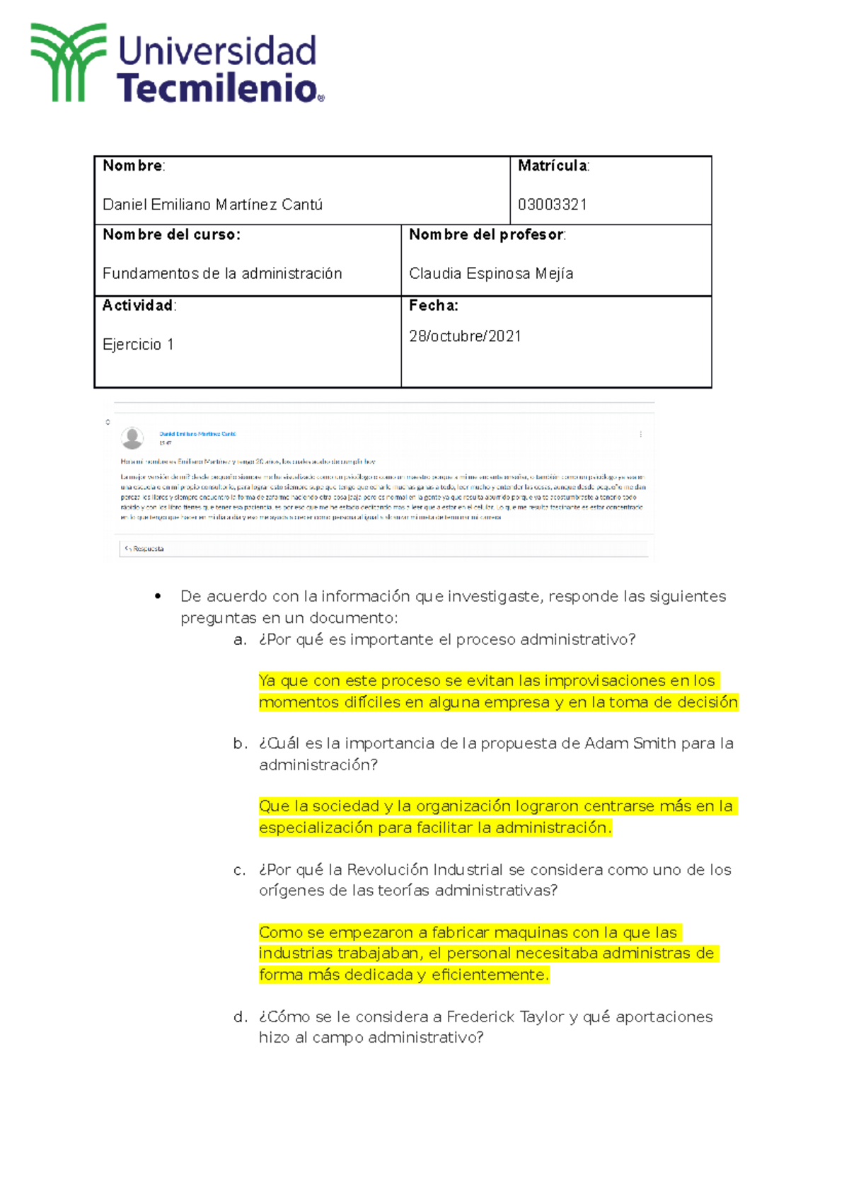 Administracion-Ejercicio 1 3003321 - De acuerdo con la información que ...