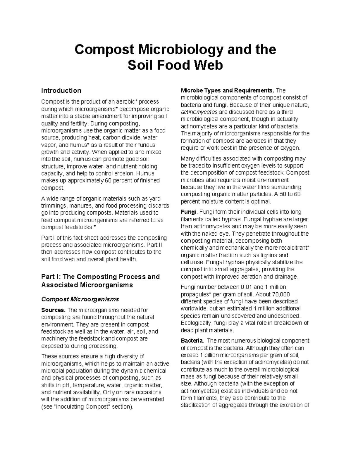 Compost microbiology - Hdarthbvdhkmnbvc nkbvfcvnk - Compost ...