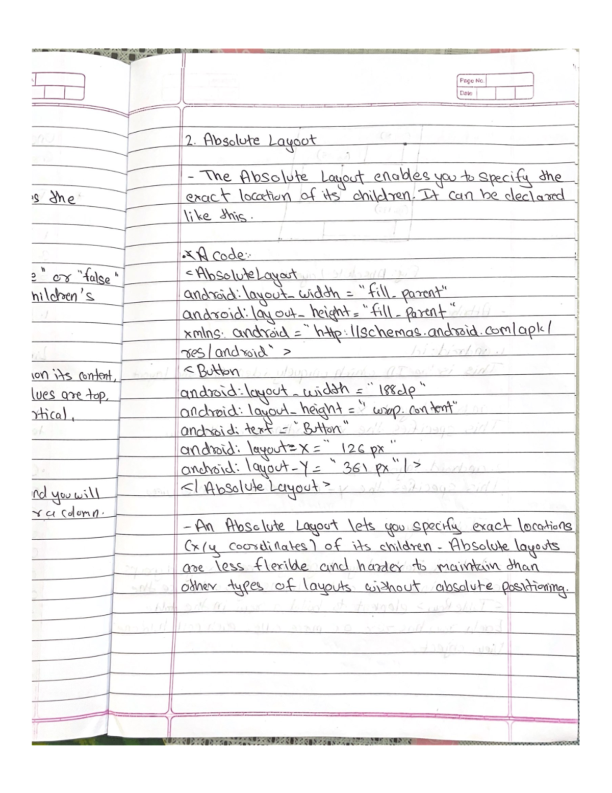 MAD Notes 2 - Bsc. Information Technology - Studocu
