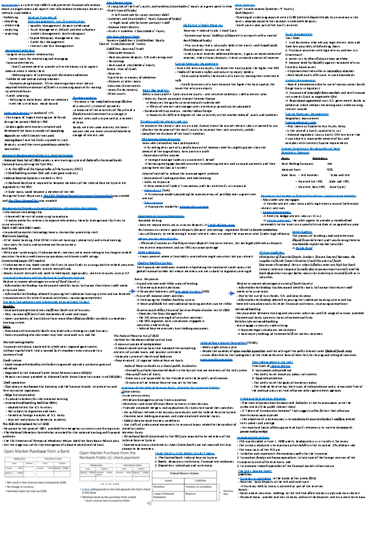 MBF Final Cheat Sheets - Summary - Accounting is a system that collects ...