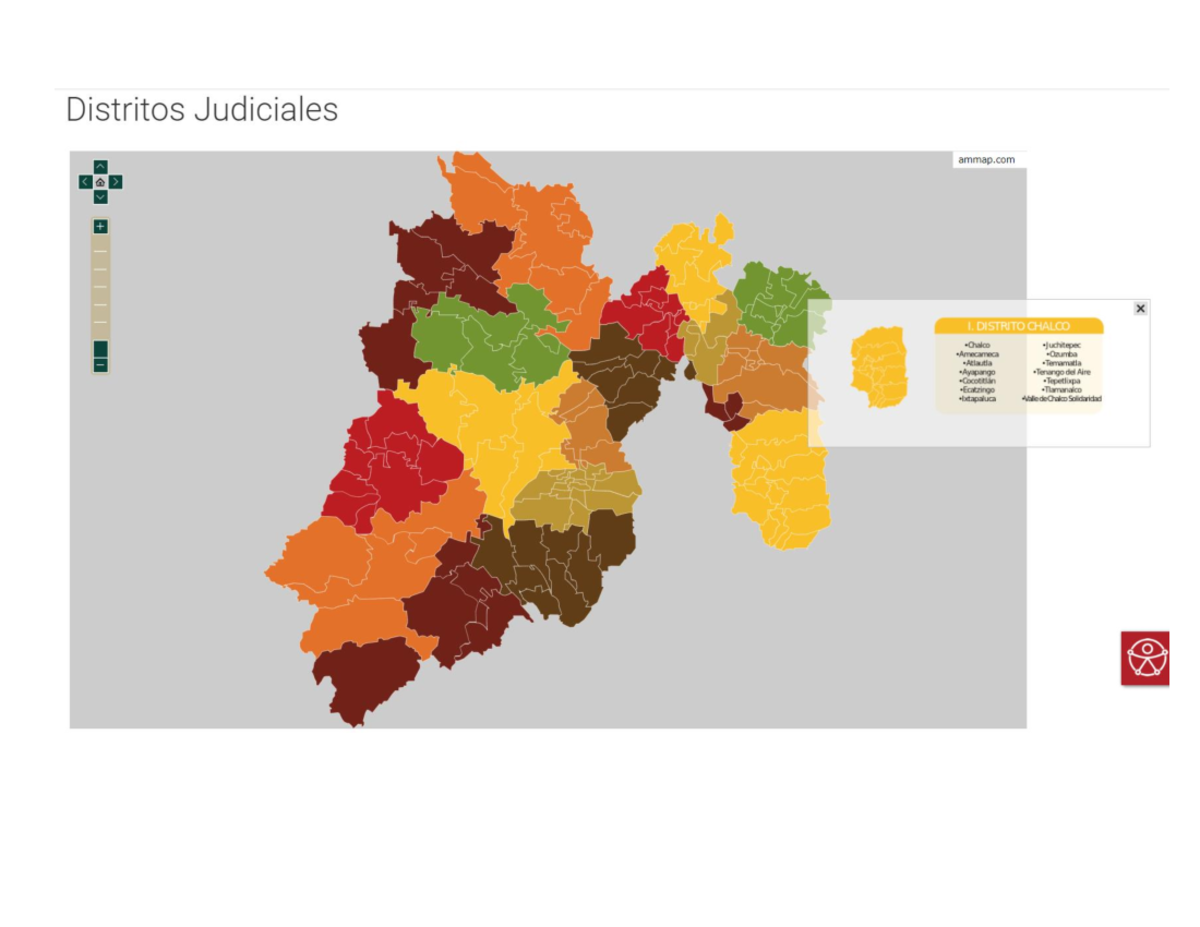 Distritos Judiciales - DISTRITO CHALCO Chalco Juchitepec Ozumba Tenango ...
