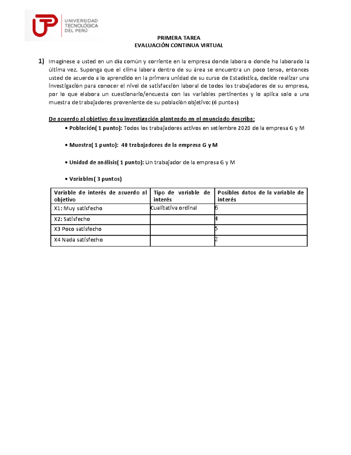 (ACV-S02)Tarea calificada 1 - EP - PRIMERA TAREA EVALUACI”N CONTINUA VIRTUAL 1) ImagÌnese a ...