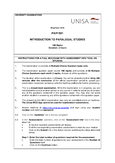 PAR1501 - Unisa - Paralegal studies - Studocu
