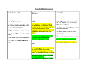 Module 4 Assignment - Module 4 Study Plan Assignment Student Name ...