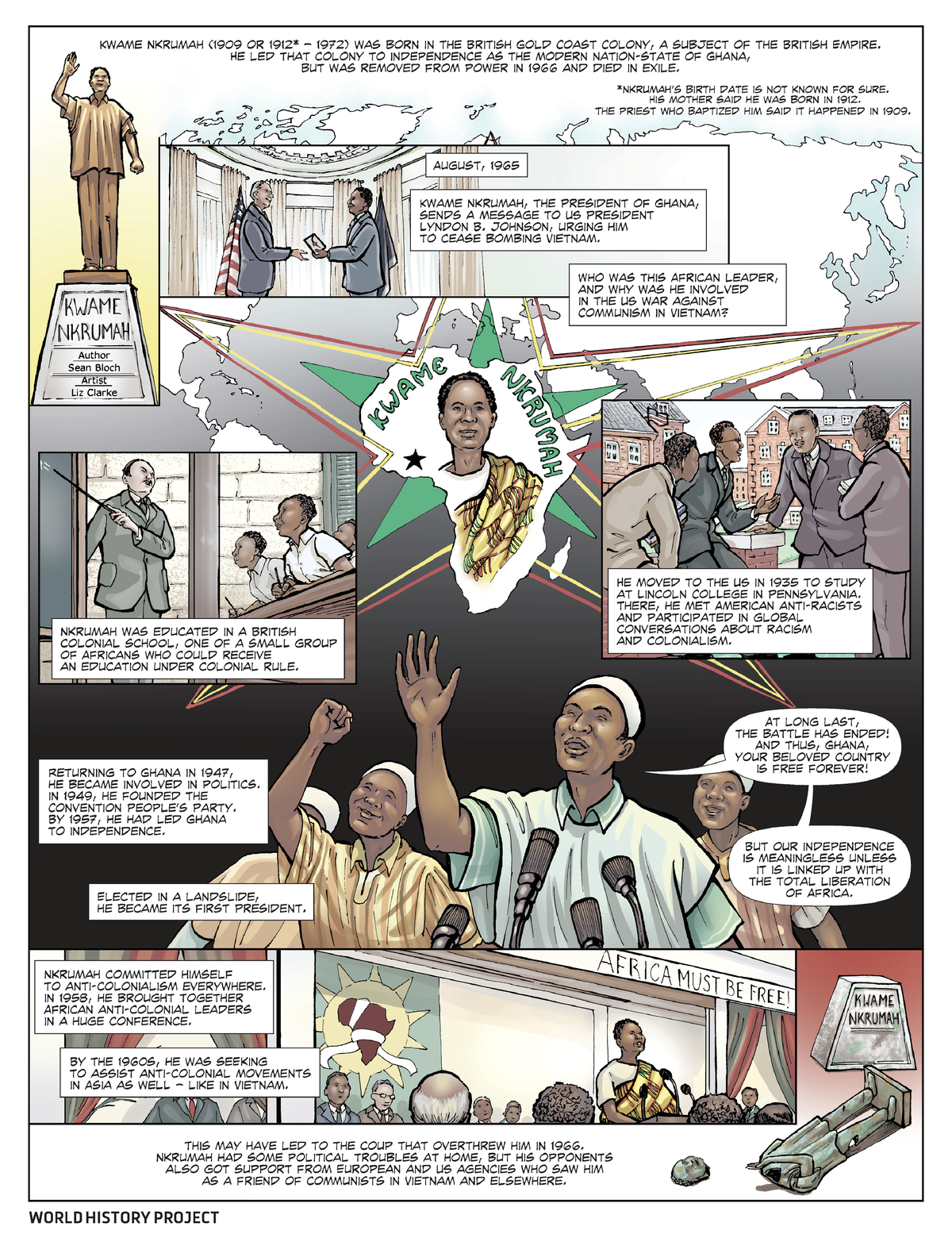 Whpap 827 Read Kwame Nkrumah Graphic Biography - History of Khmer ...