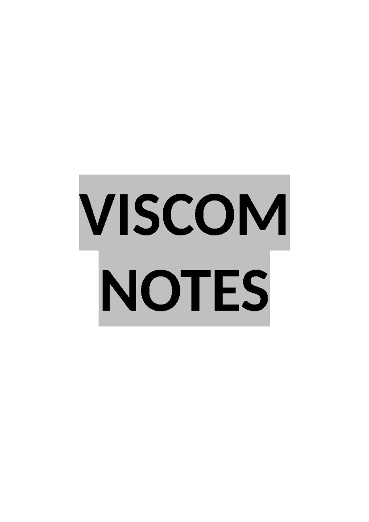 Viscom notes - VISCOM NOTES Design fields Communication design Is ...