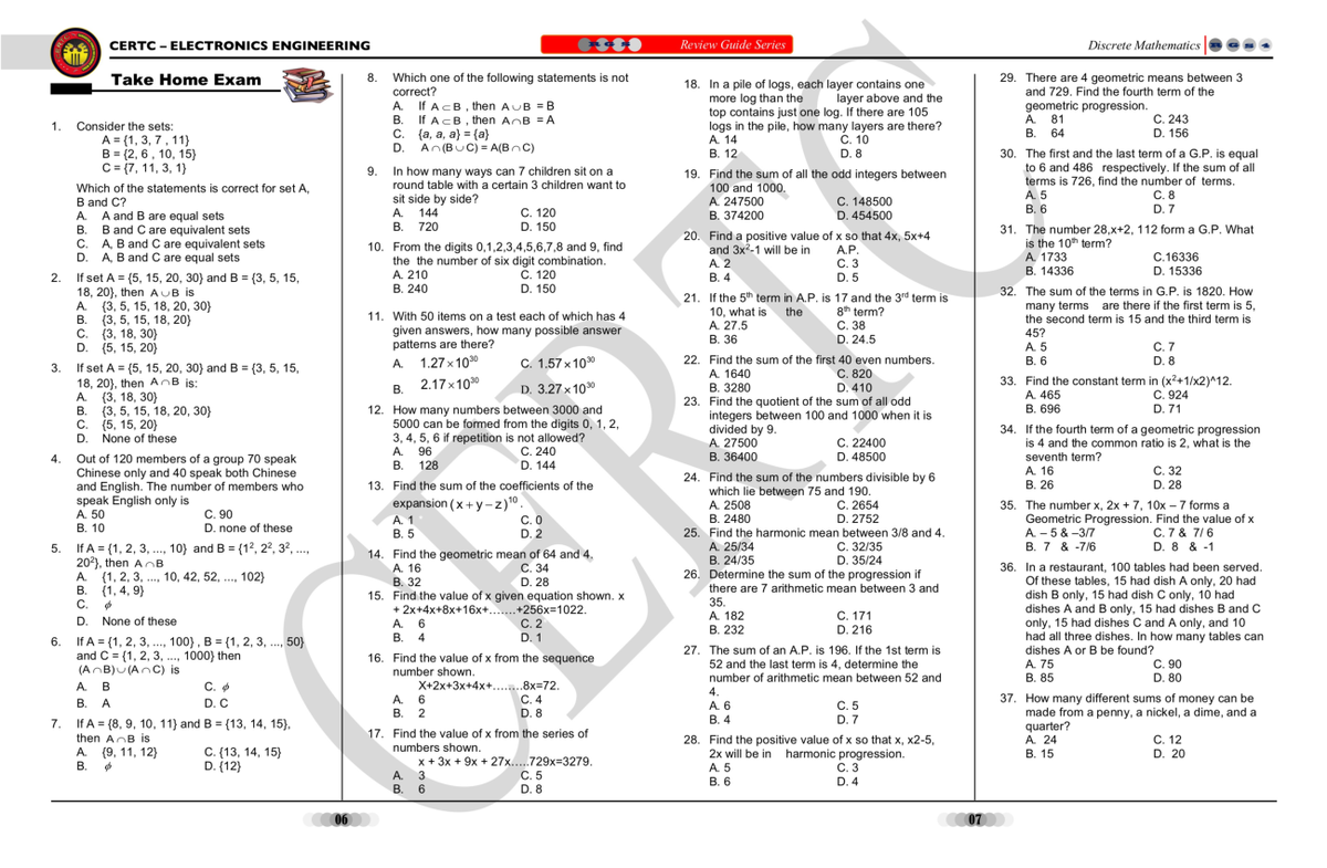 Discrete Math 2017 rgsf 6 - Discrete Mathematics - Studocu