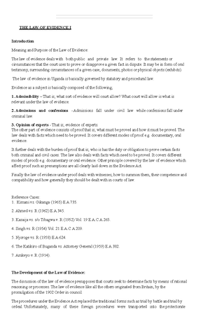 Trusts Notes - INTRODUCTION TO TRUSTS Taken simply, a trust enables ...