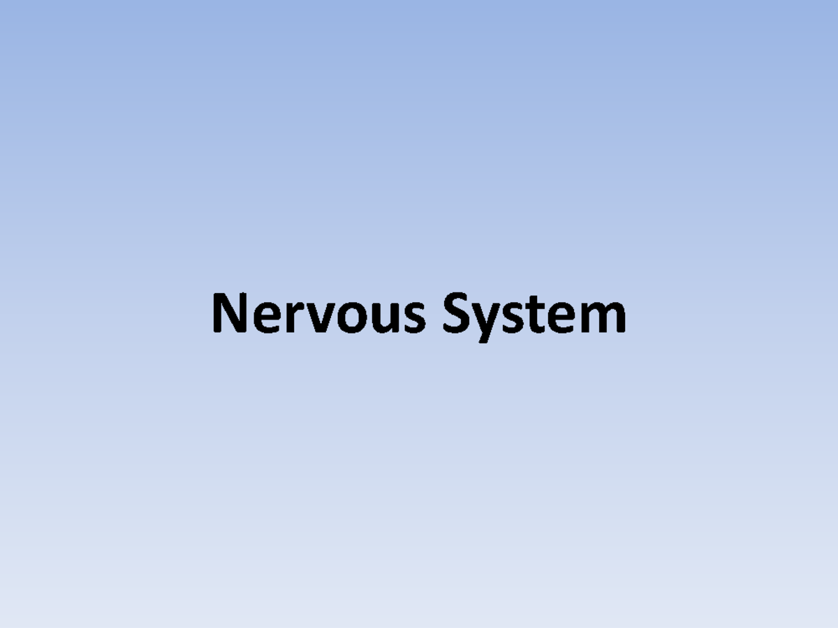 Nervous System - Warning: TT: undefined function: 32 Nervous System Neurons vs. Neuroglia ...