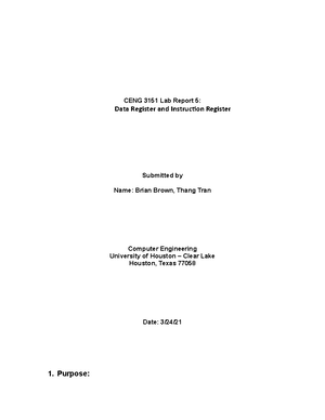 HW9 - Homework 9 of Computer Architecture Grade: 100 - Homework 9 (BONUS) Due Date: April 29 ...