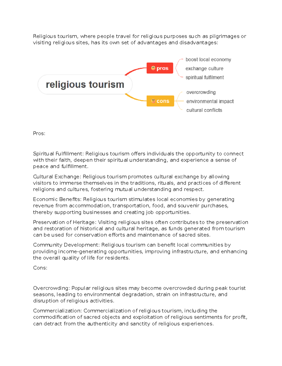 Religious tourism - nope - Religious tourism, where people travel for ...