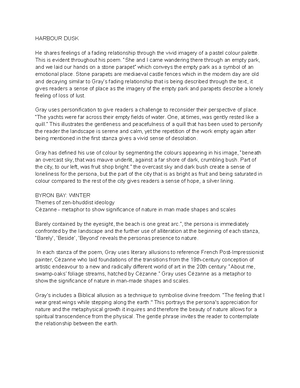 TS Elliot essay trials practice mod B - Module B: Content = ideas ...