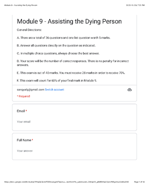 Module 1 - PSW Foundations Test A - - Studocu