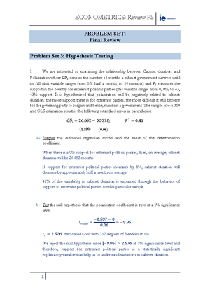 Problem Set 3 1920 - Exercise answers - Warning: TT: undefined function: 32 PROBLEM SET 3: - Studocu