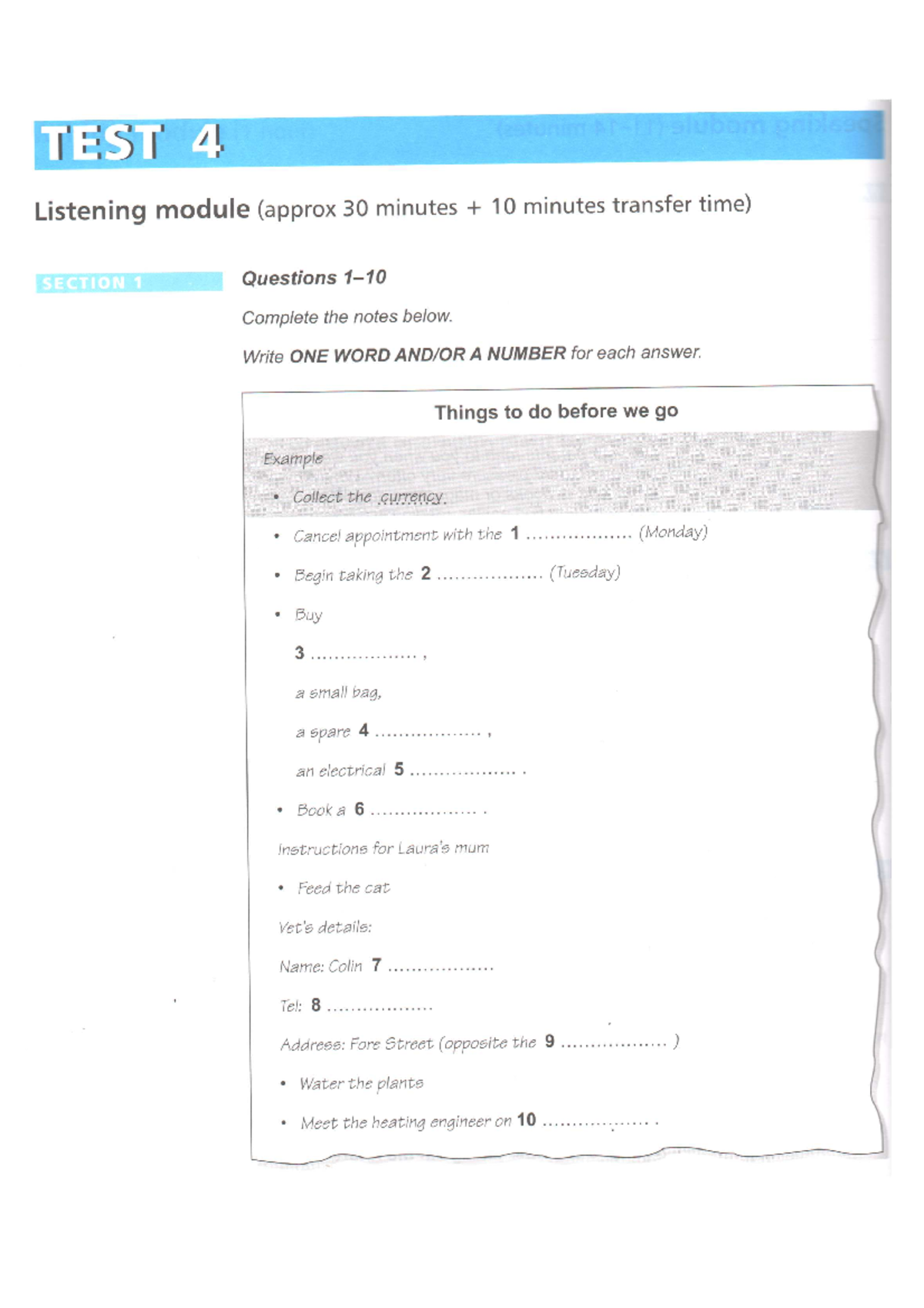 Test 4 - Ielts practice test plus 3 - Studocu