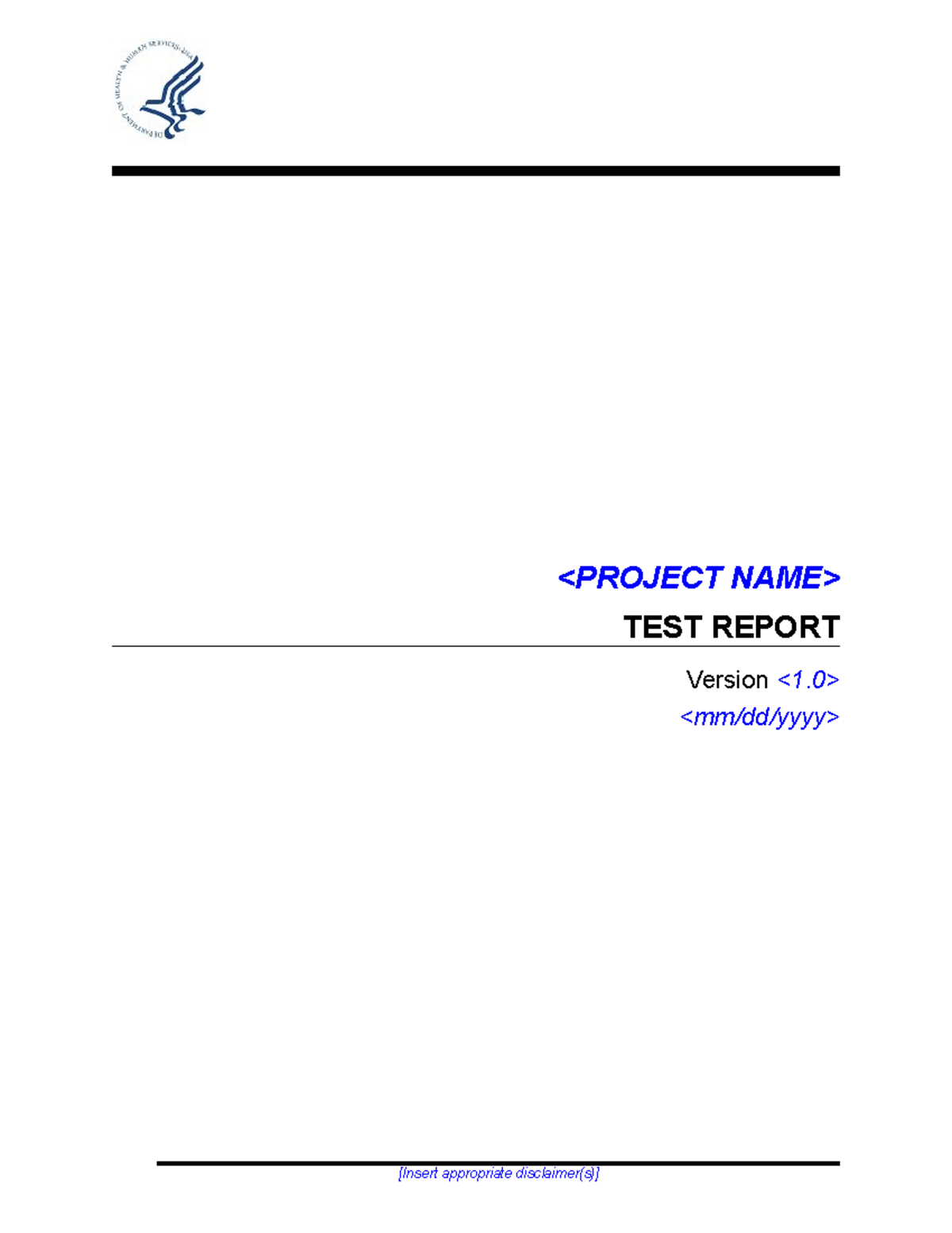 EPLC Test Reports Template - TEST REPORT Version VERSION HISTORY - Studocu