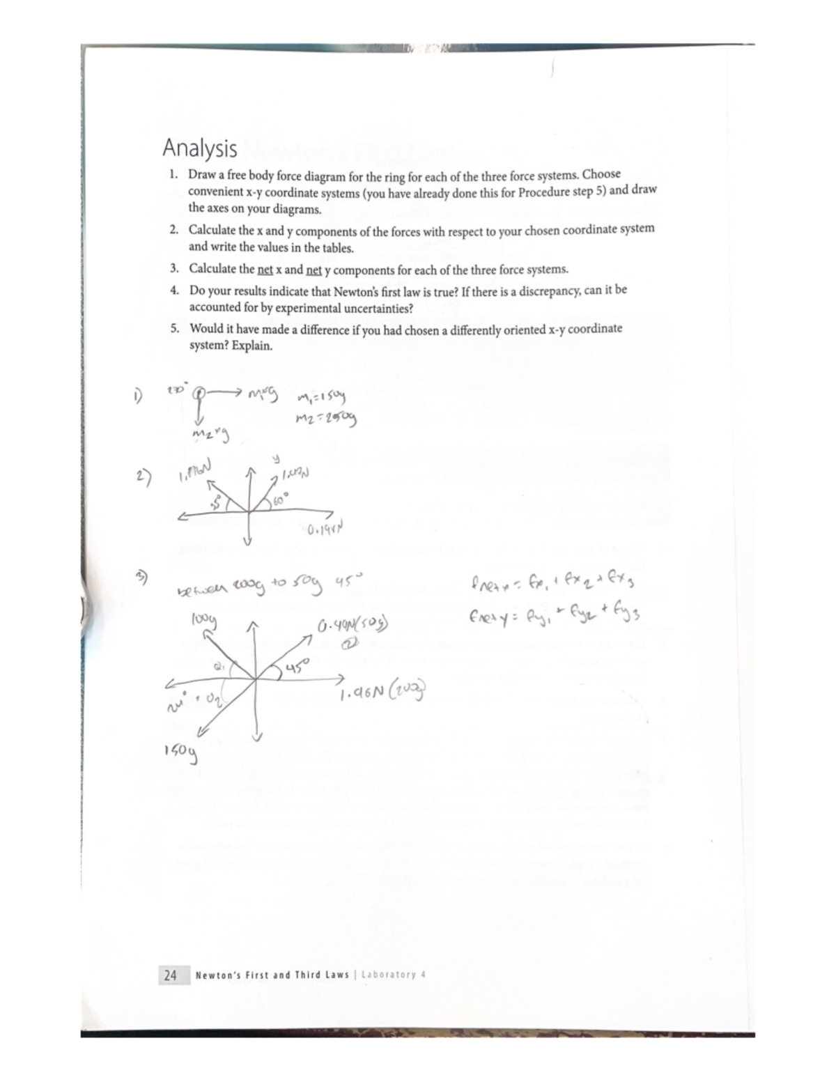 Analysis - Laboratory 5 - PHY2048 - Studocu