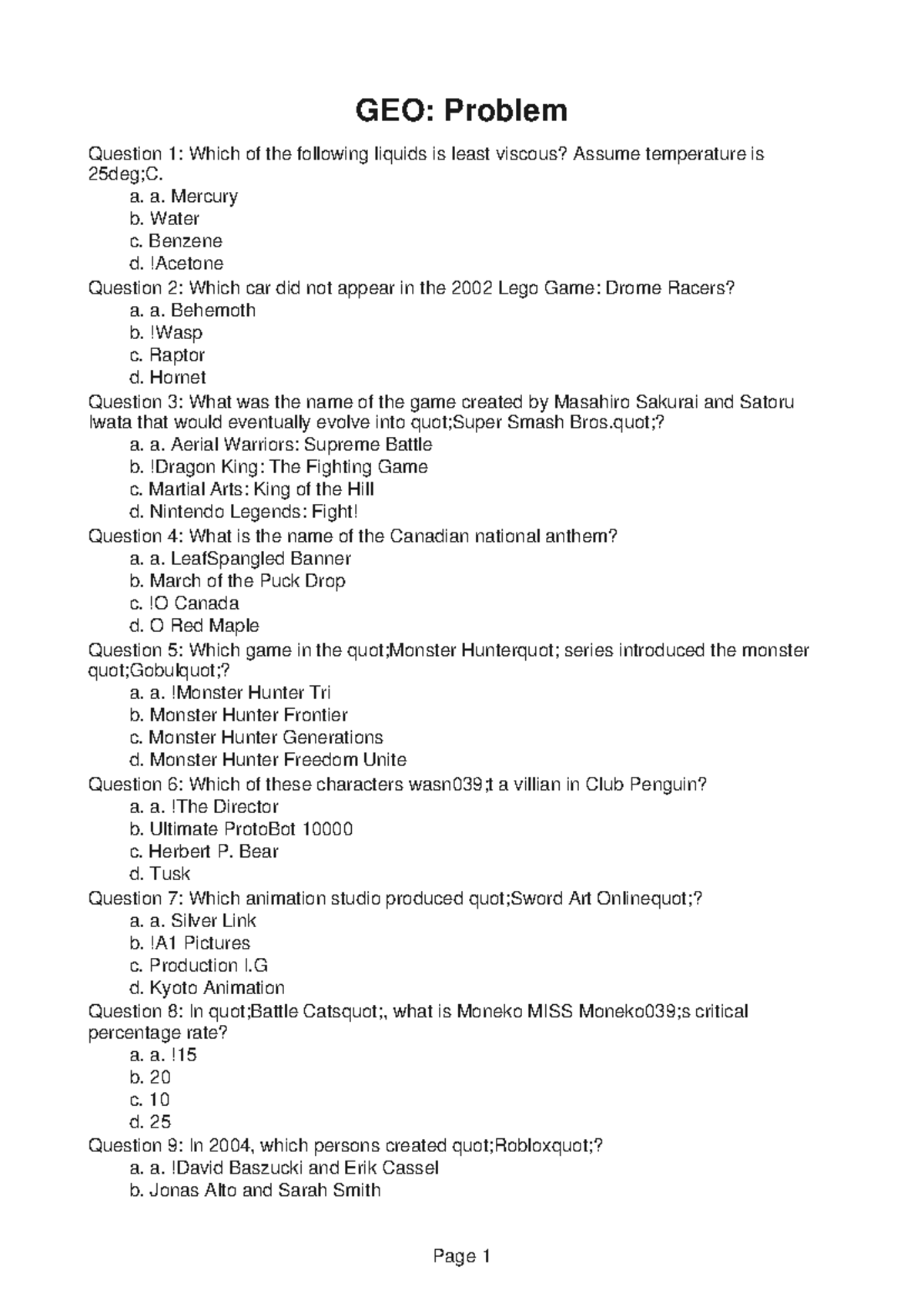 Geo283 Quiz 4 Progress Report Practice Materials Lecture Notes Practical Summaries