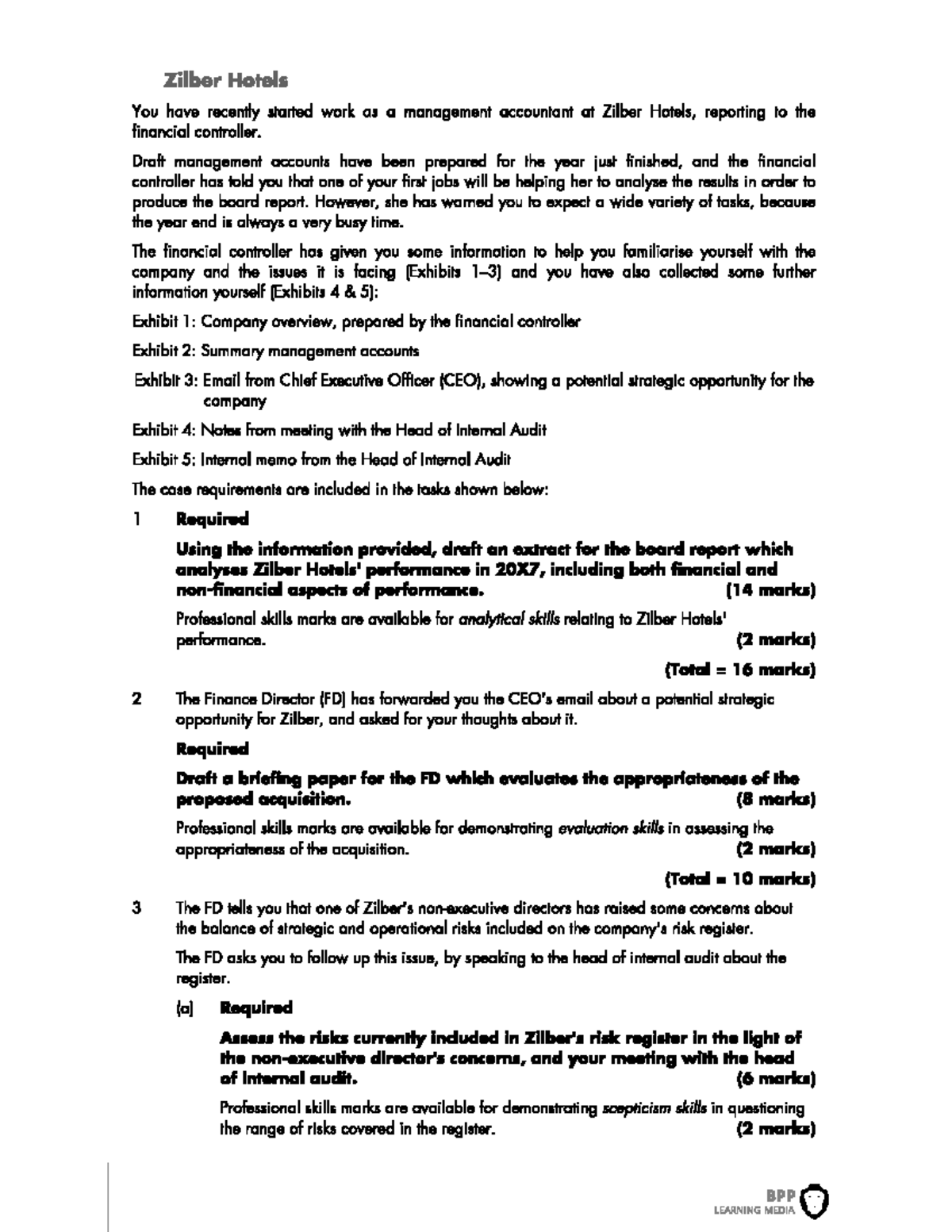 BPP Practice & Revision Kit Sept 2019 - June 2020 - Association of ...